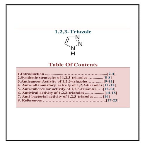 1,2,3 - Triazole | DOCX