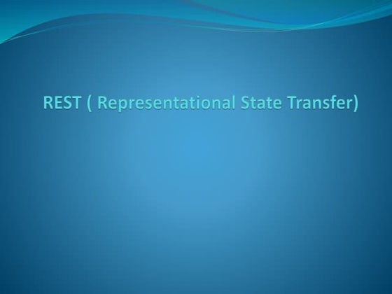 Rest | PPT