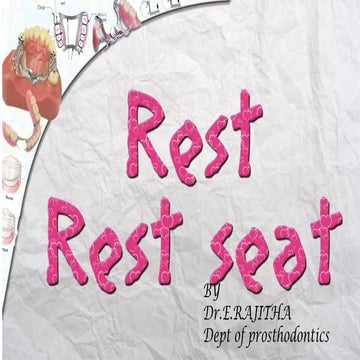 Rest and Rest seat | PPTX
