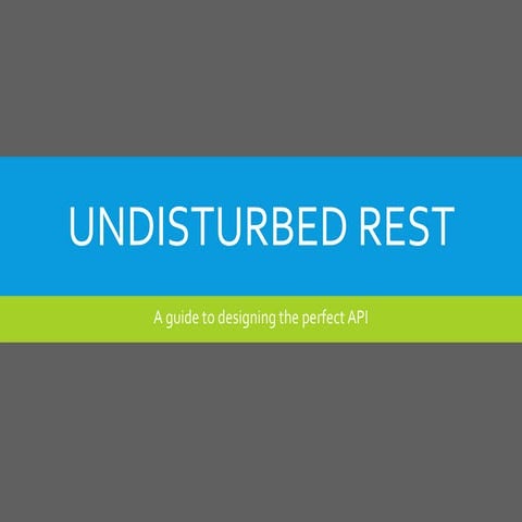 Rest api | PPTX