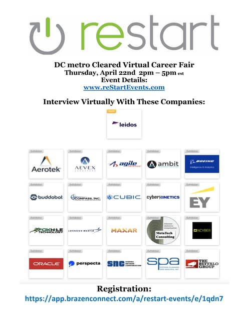 reStartEvents December 12th TS:SCI & Above Employer Directory.pdf