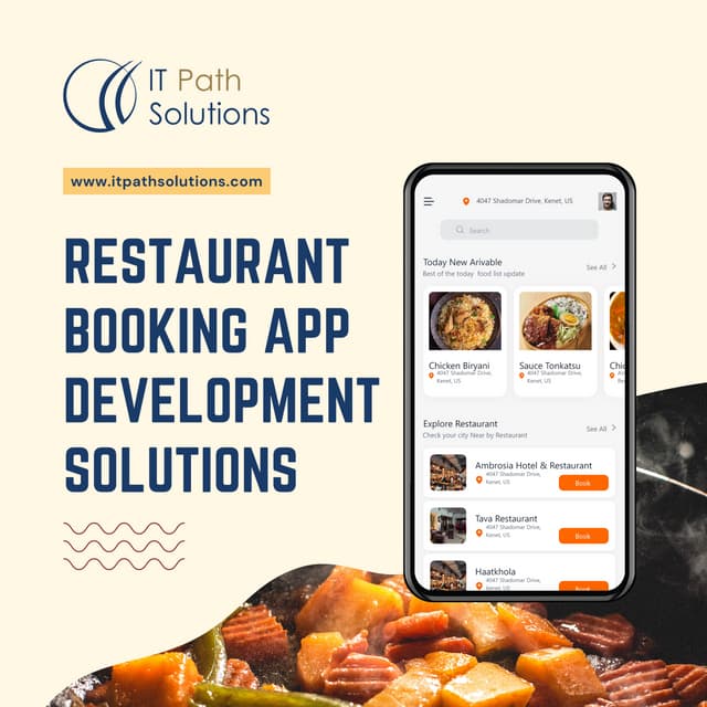 Restaurant booking app development solutions.pdf