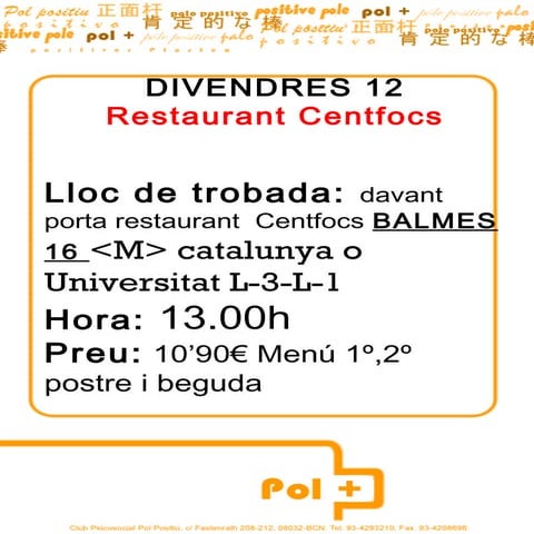 Restaurant centfocs | PPT