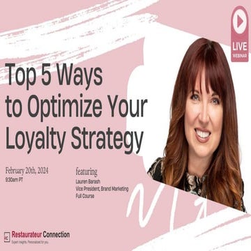 Top 5 Ways to Optimize Your Loyalty Strategy | PDF
