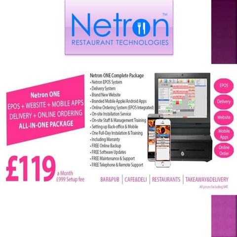 NETRON provides comprehensive hospitality, bar, cafe and restaurant ...