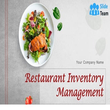 Restaurant Inventory Management PowerPoint Presentation Slides | PDF