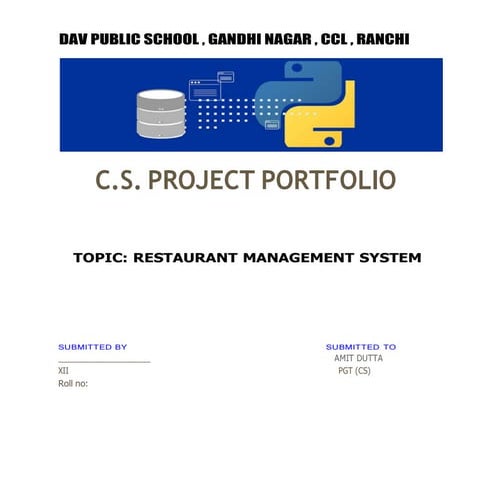 Restaurant management system cs class12.pdf