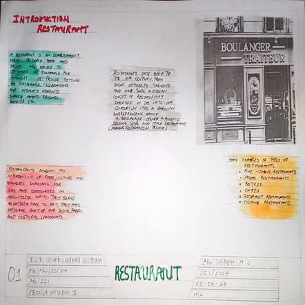 Restaurant Project.pdf.fir 2yr architecture student | PDF