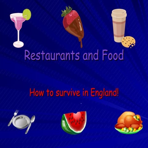 Restaurants And Food | PPT