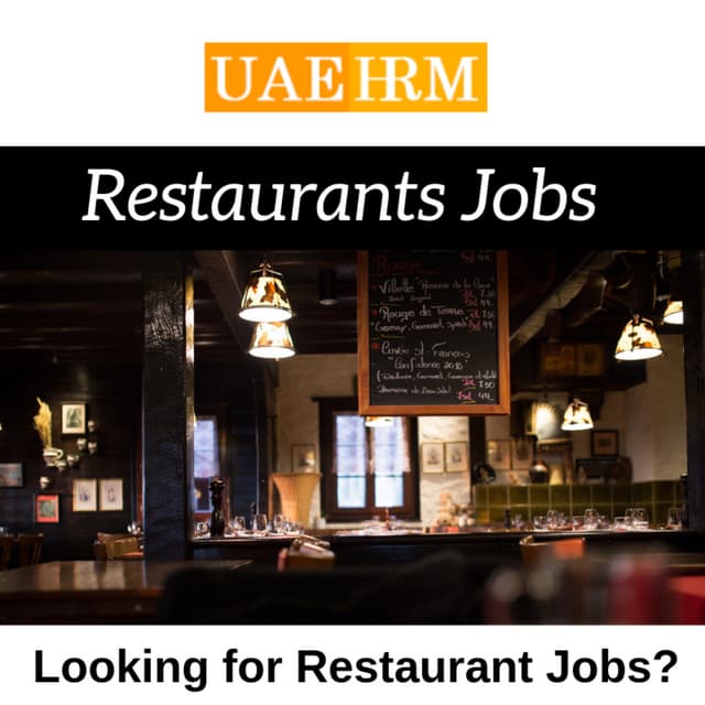 Restaurants Jobs - UAEHRM | PDF