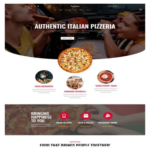 Restaurant website | PDF