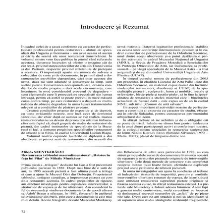 Restaurare | PDF
