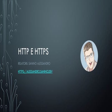 Fondamenti di REST API (1/3) - I protocolli HTTP e HTTPS | PPTX