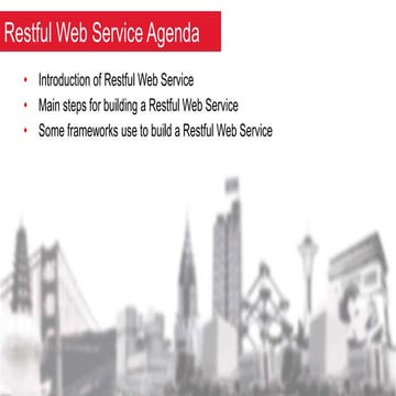 RESTful Web Services with Spring MVC | PPT