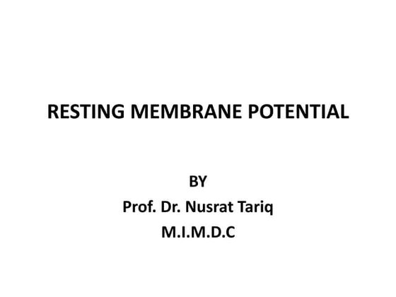 Potassium and chloride ions transportation.. | PPT