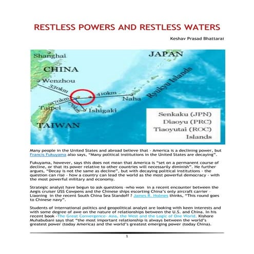 RESTLESS POWERS AND RESTLESS WATERS | DOCX