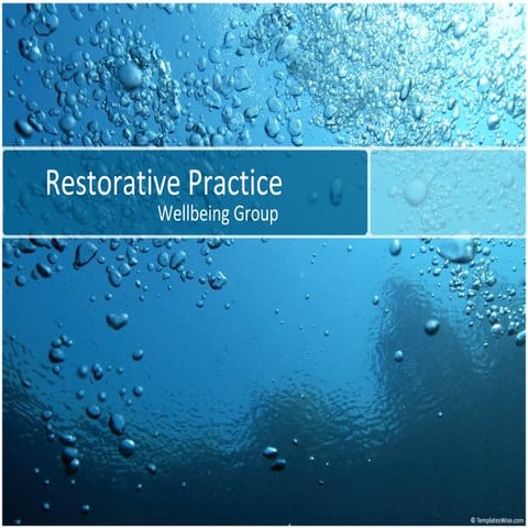 Restorative Practice | PPT