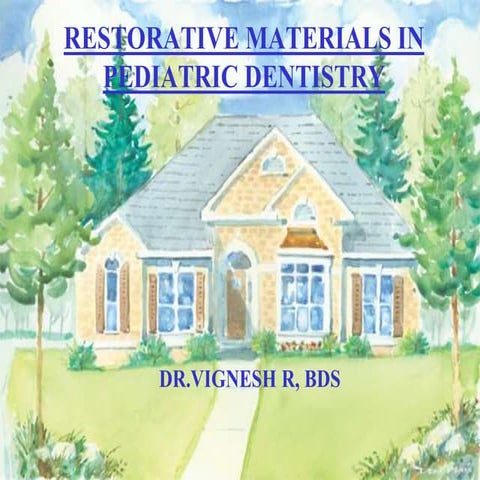 RESTORATIVE MATERIALS | PPTX