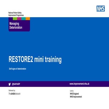 Restore2 mini trainer slides | PPTX