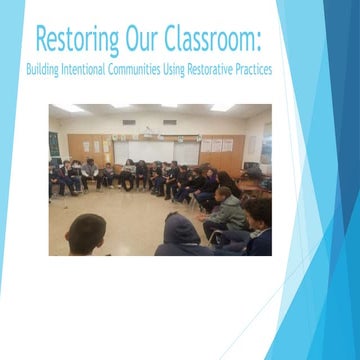 Restorative Practices | PPT