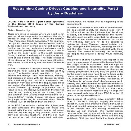 The Single Purpose K9 v. Dual Purpose K9 Debate | PDF