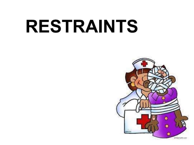 Child restraints for nursing students | PPTX