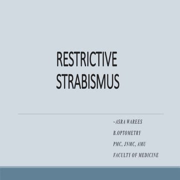 RESTRICTIVE STRABISMUS BY ASRA WAREES.pptx