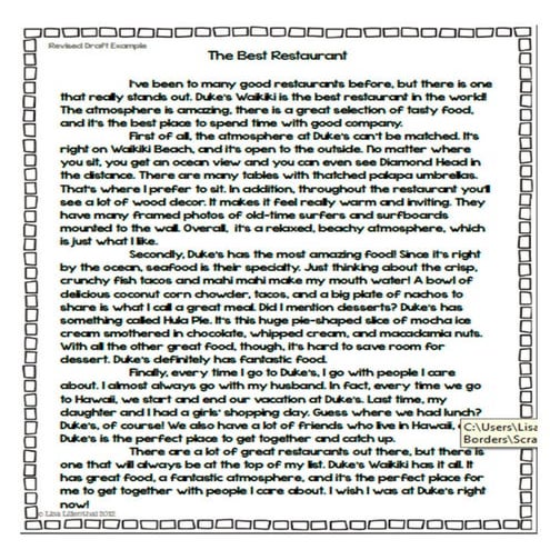 Resturant example | PDF