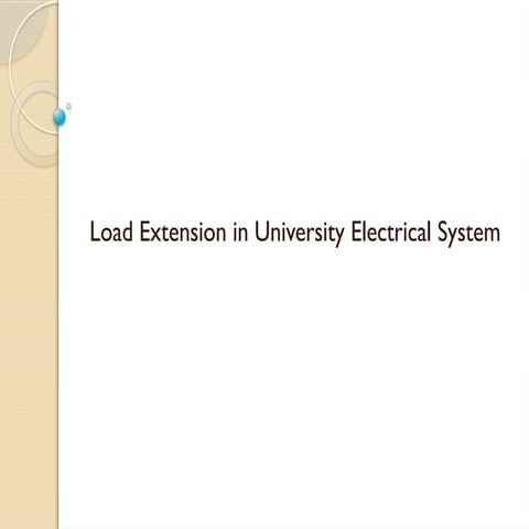Resturing of power system and its role and response | PPTX