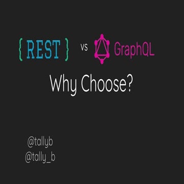 Rest vs graphql - why choose | PPT