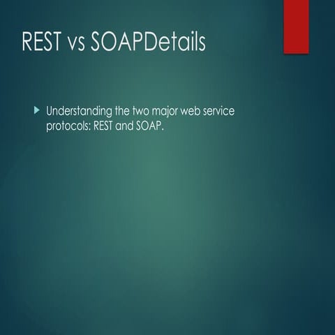 REST_vs_SOAP_API_Detailed PPT Software engineers | PPTX