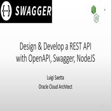 Rest Api With Swagger And Nodejs Ppt 2968