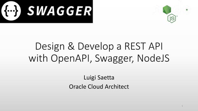Rest Api With Swagger And Nodejs Ppt 2968