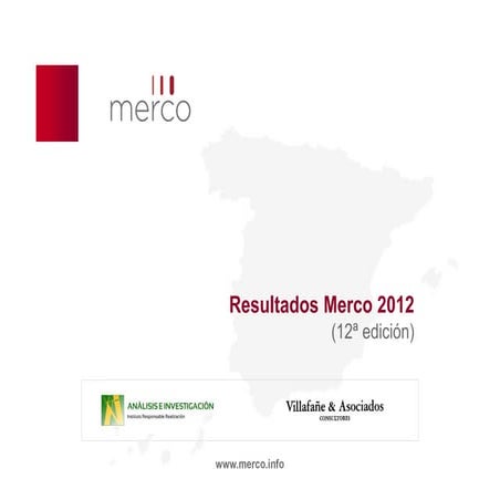 Presentación resultados Merco México 2013 | PDF