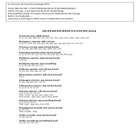 Resultats benois paul | PDF