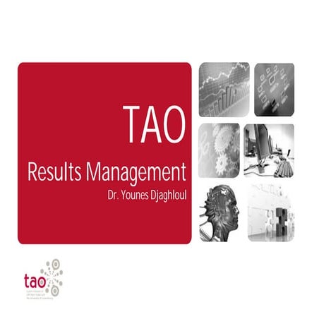 TAO DAYS - Result (User session) | PDF | Technology & Computing