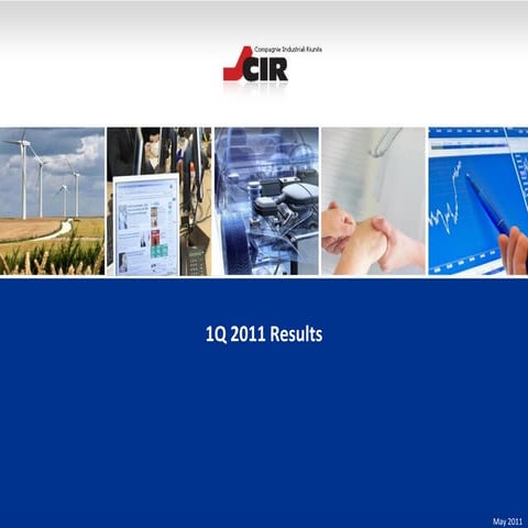 Results 2010 &1Q 2011 | PPT