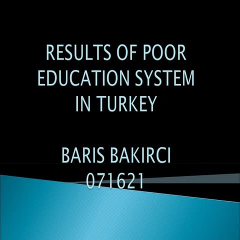 Results Of Poor Education System | PPT | Education