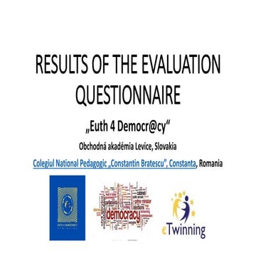 RESULTS OF THE EVALUATION QUESTIONNAIRE.pptx