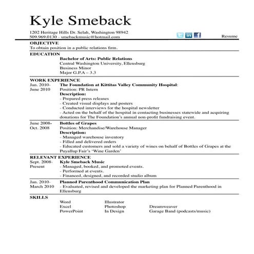 Resume | PDF
