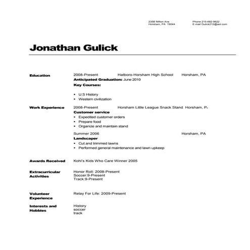 Resume | PDF