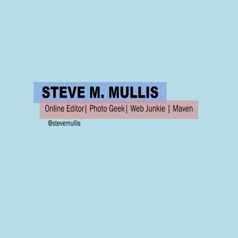 Steve Mullis Resume | PPT