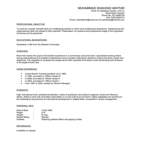 Sathish Resume Template New July | DOC