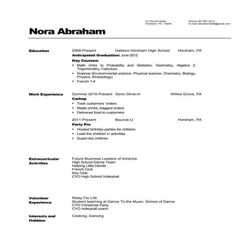 Resume | PDF
