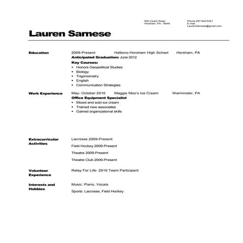 Resume | PDF