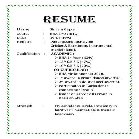Resume | PDF