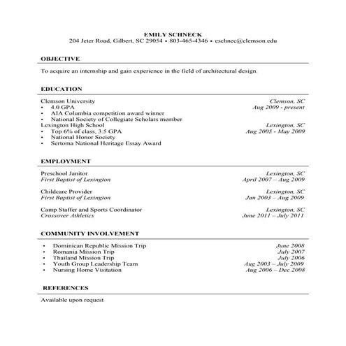 Resume | PDF