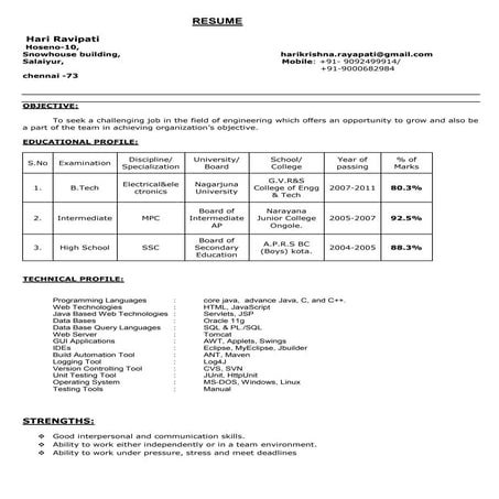 Ganesh Resume | DOC