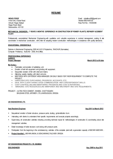 ResumE-Rakesh Kumar Singh | PDF | Civil Engineering Industry | Industries
