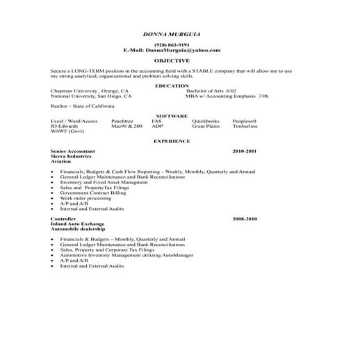Resume henderson | DOC